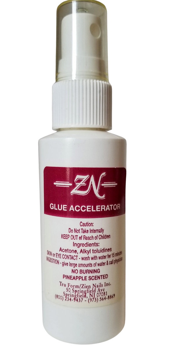 Glue Accelerator Spray – Tru-Form Nails & Cosmetics